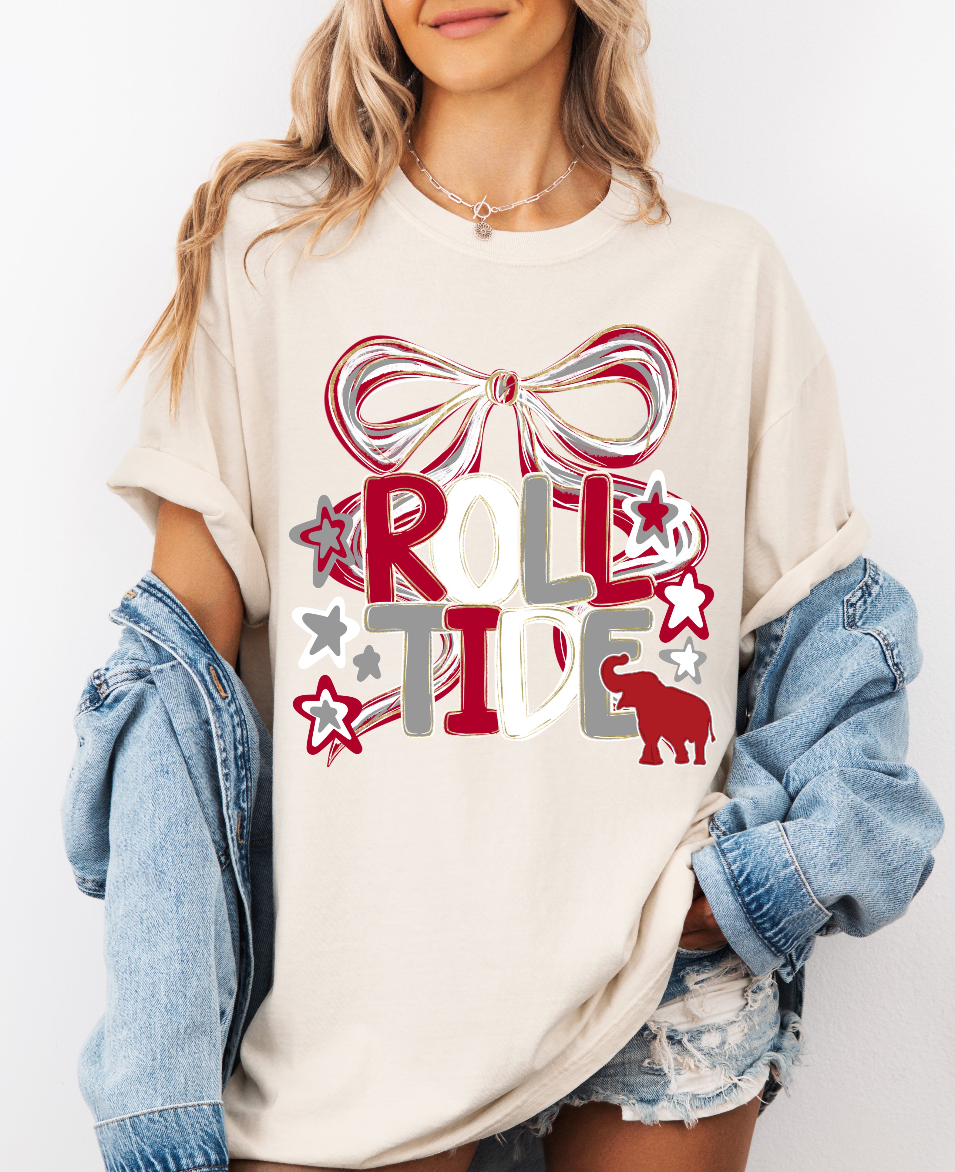 SPIRIT DROP -Roll Tide - Alabama Shirt - Comfort Colors -Youth and Adu ...