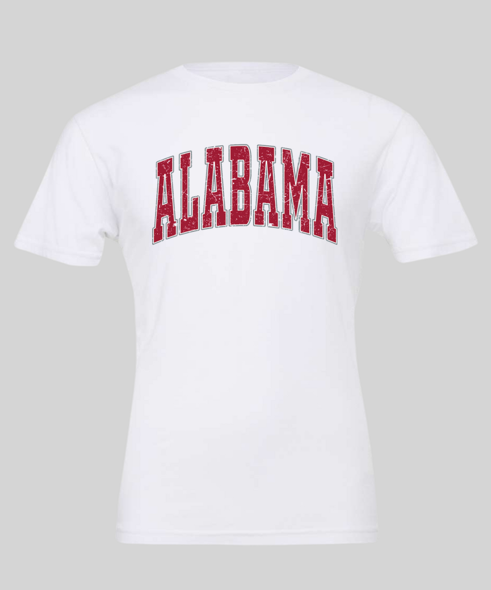 Soft Style Alabama Tee/ Toddler, Youth, and Adult Sizing – Pink ...